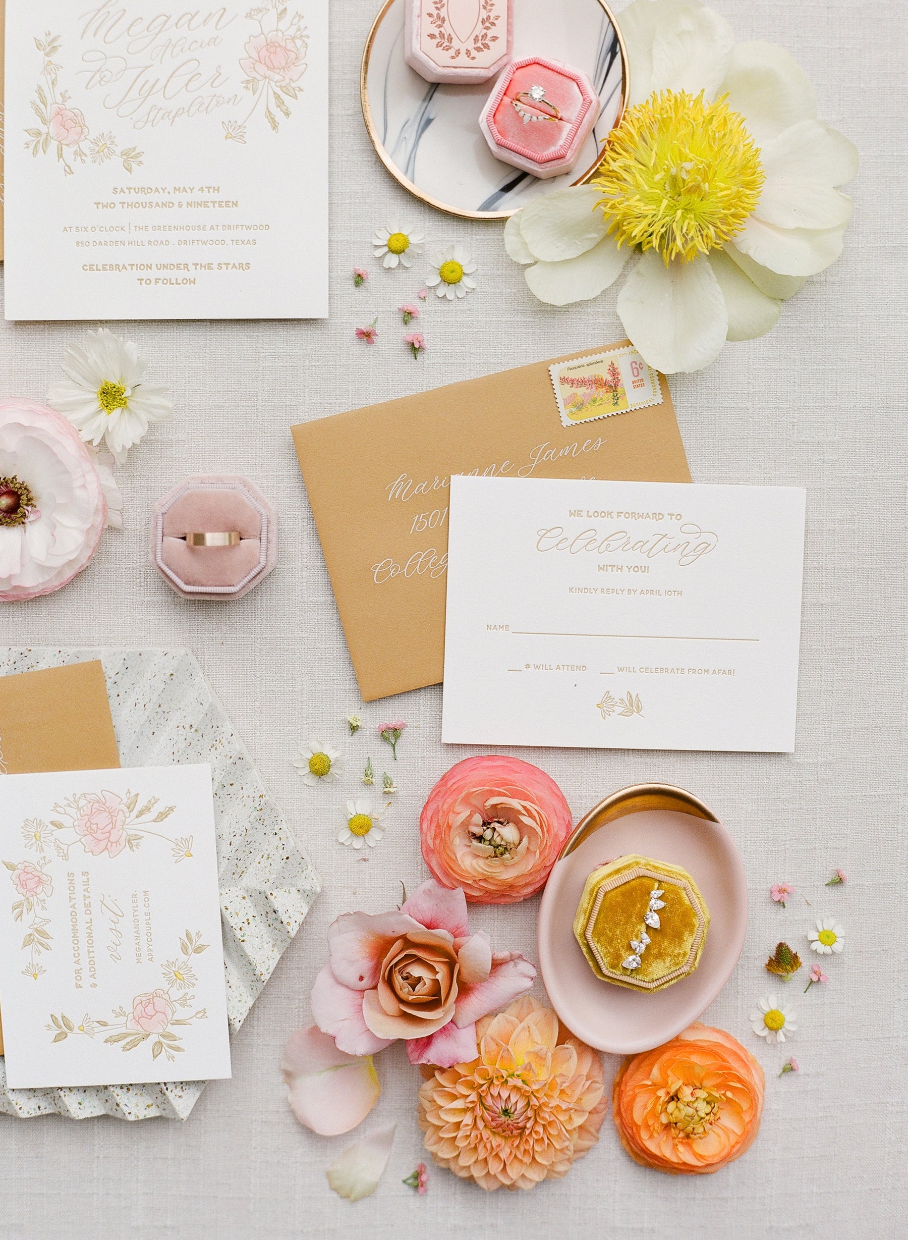 Peach Paper & Design - Custom Wedding Stationery